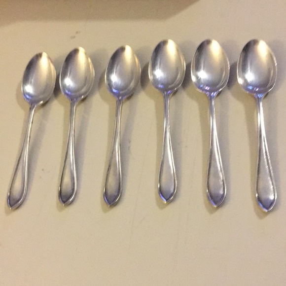 Sheffield Home | Accents | Sheffield Of England Silver Spoons 6 Ct ...